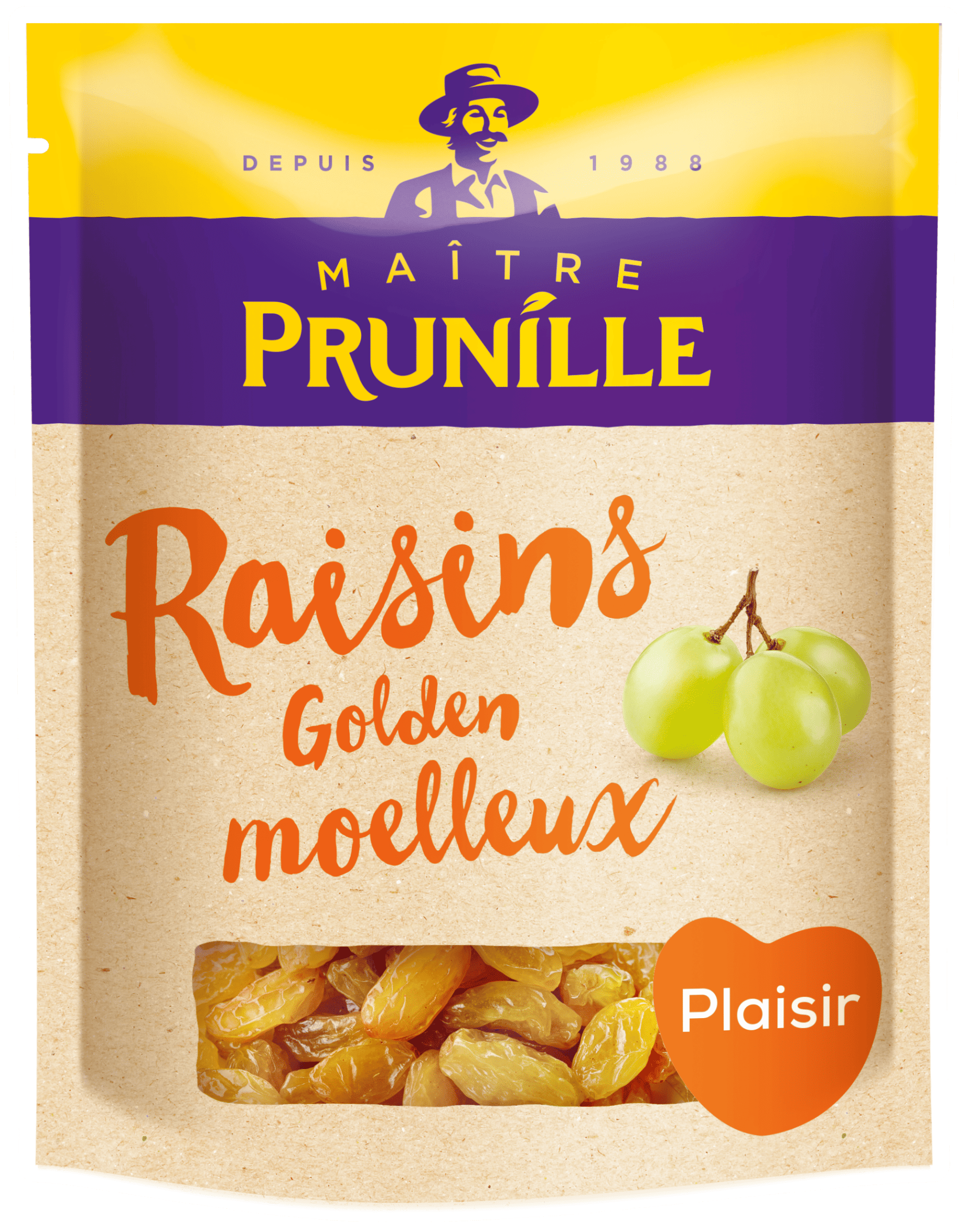 Soft golden raisins I Maître Prunille